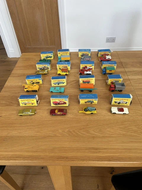 ORIGINAL MATCHBOX SERIES/SUPERFAST Boxed Job Lot x16 £99.00 - PicClick UK