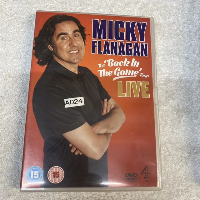 MICKY FLANAGAN - Back In The Game - Live (DVD, 2013) £1.21 - PicClick UK