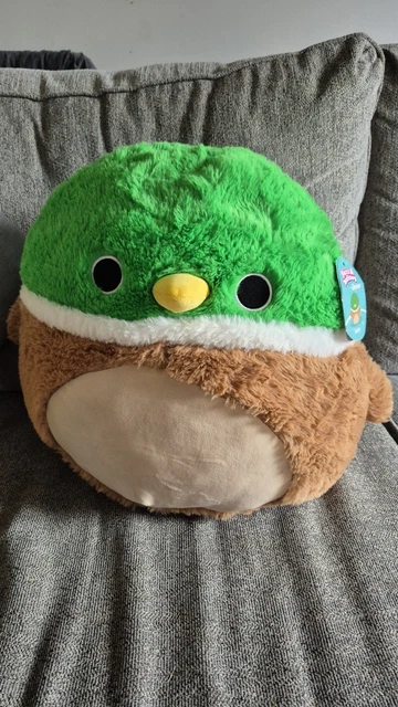 16” AVERY THE Mallard Duck Fuzzamallow Squishmallow / Fuzzy ...
