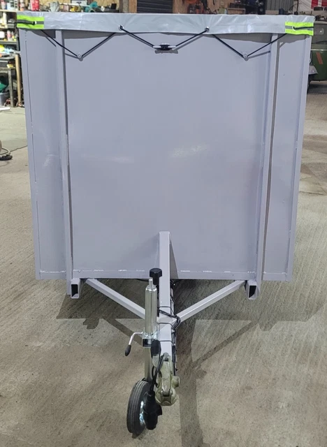 BOX 8FT X 4ft High Side Trailer £600.00 - PicClick UK