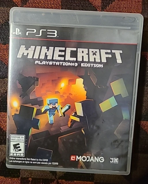 MINECRAFT PLAYSTATION 3 Edition (PlayStation 3, 2014) PS3 $17.77 ...