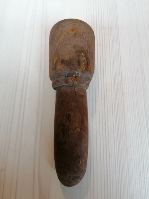 TRÈS ANCIEN OUTIL pilon bois à identifier. Old tool EUR 7,00 - PicClick FR