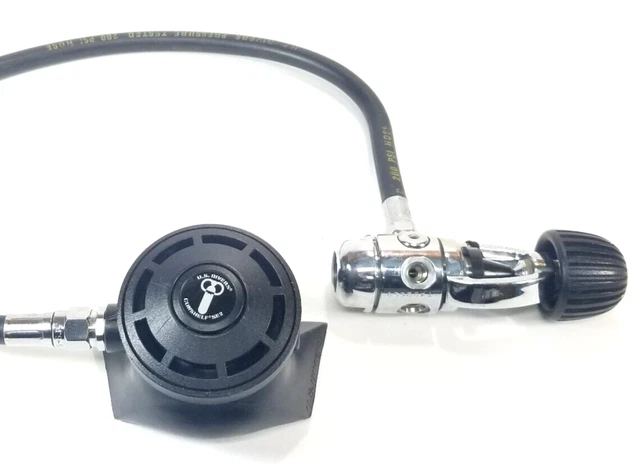 US DIVERS - Aqua Lung Conshelf SE2 1st & 2nd Stage Scuba Dive Regulator ...