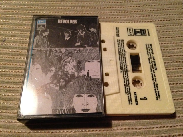 BEATLES SPANISH CASSETTE Tape Spain Revolver Reissue 87' Lennon ...