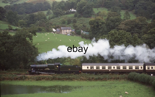 35MM RAILWAY SLIDE - Steam Loco 7822 Foxcote Manor @ Berwyn £2.99 ...
