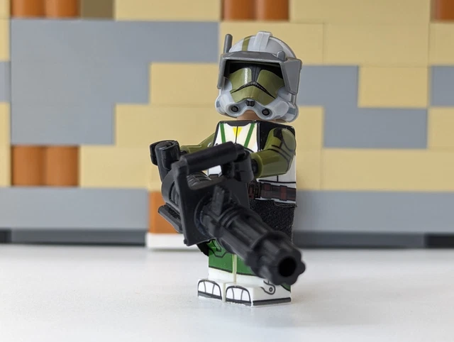 STAR WARS CLONE Trooper Custom LEGO Minifig Doom Company Clone Heavy ...