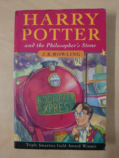 HARRY POTTER AND The Philosophers Stone J K Rowling Pb 1st 57th 1997 ...