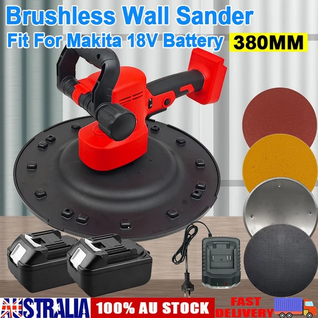 BRUSHLESS CONCRETE MORTAR Trowel Wall Smoothing Polisher Battery For ...