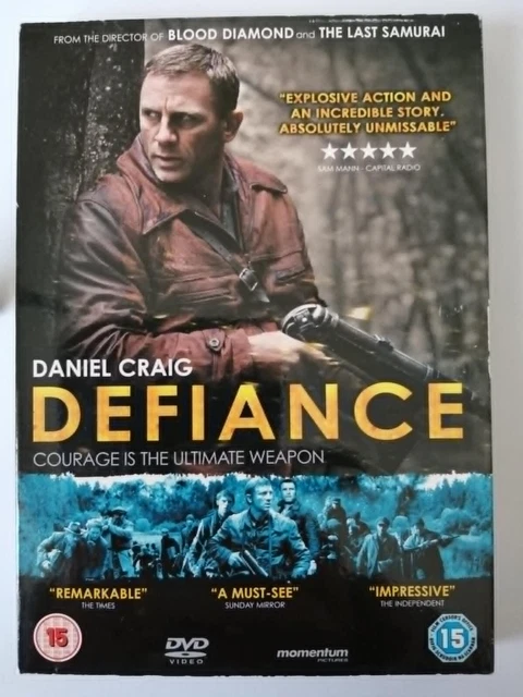 DVD DEFIANCE. MOVIE. Daniel Craig. Liev Schreiber. James Bell. Alexa ...