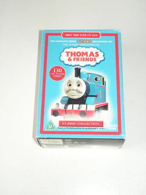 THOMAS AND FRIENDS CLASSIC COLLECTION DVD Box Set Complete Series 1-5 ...