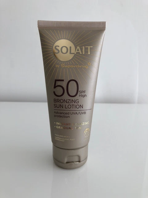 NEW SOLAIT BRONZING Sun Defense Lotion SPF 50 100ml £14.99 - PicClick UK