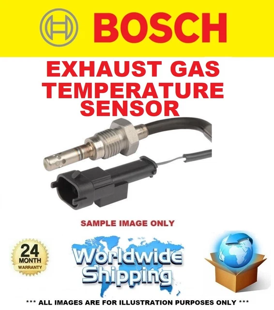 BOSCH EXHAUST GAS TEMP SENSOR for IVECO EuroCargo I-III 150E28K Tector ...