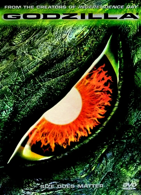 GODZILLA (1998) - MATHEW BRODERICK , JEAN RENO , KEVIN DUNN , New DVD ...