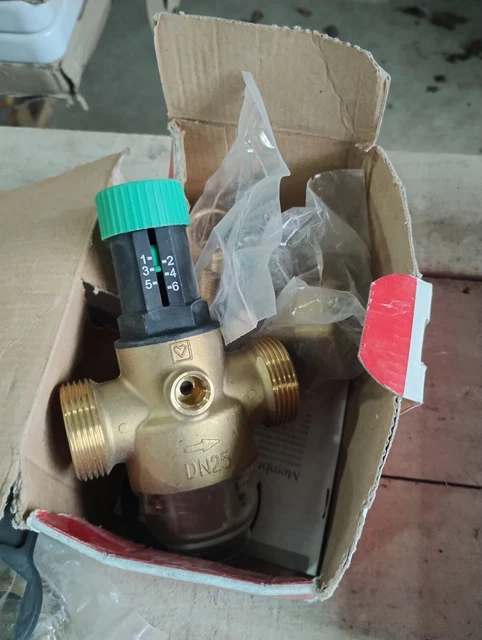 HERZ MEMBRANE PRESSURE Reducing Valve -1" Dn25 G1 -1 2682 13 £64.99 - PicClick UK