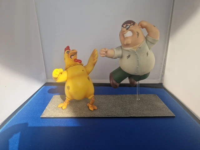 FIGURINE FAMILY GUY - Peter vs Pollo Gigante 2010 EUR 53,80 - PicClick IT