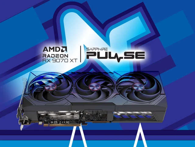 SAPPHIRE PULSE AMD RADEON RX 9070 XT GAMING 16GB Graphics Card EUR 1. ...