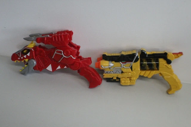 POWER RANGERS DINO Supercharge T-Rex Charge Morph Blaster Set Deluxe ...