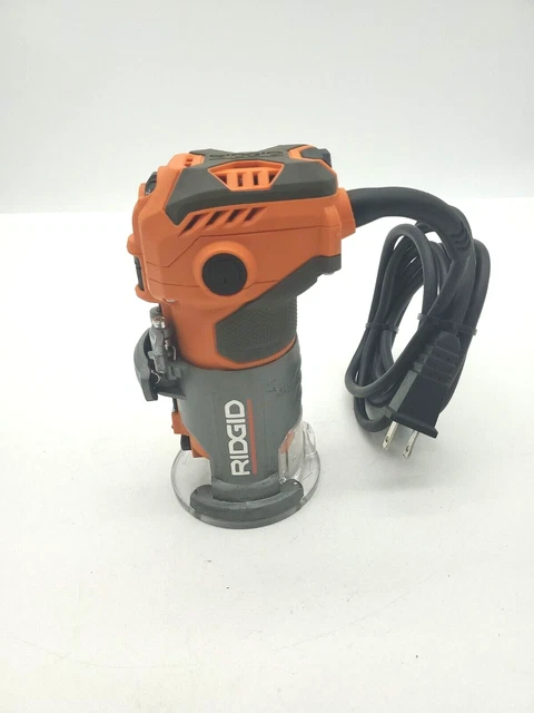 RIDGID 5.5 AMP Compact Fixed-Base Corded Router R2401 #2 $69.99 - PicClick