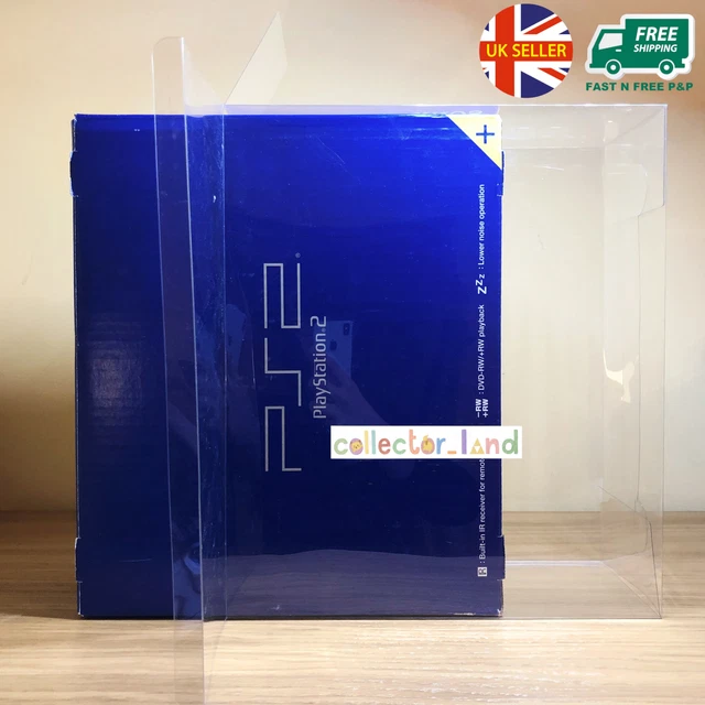 1 X BOX PROTECTOR Sony PlayStation 2 PS2 Game Fat Console Box Clear ...