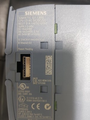 SIEMENS API SIMATIC S7-1200 Cpu 1214C 6Es7214-1Ag40-0Xb0 New-New 1214C Dc/Dc/Dc £470.17 ...