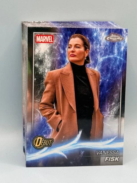 MARVEL VANESSA FISK 2025 Topps Chrome Phase Five 179 Debut £1.33 ...
