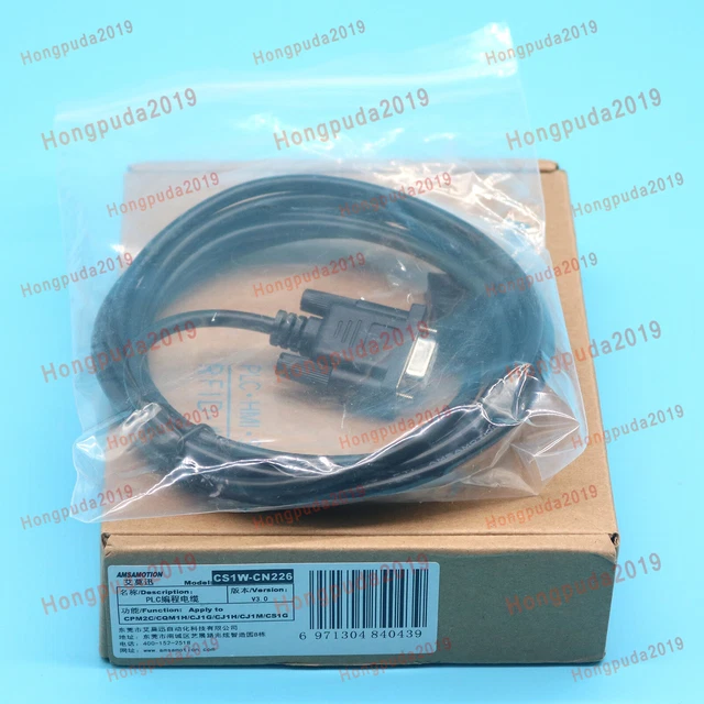 FOR OMRON PLC programming cable CS1W-CN226 CS CJ CQM1H data download ...