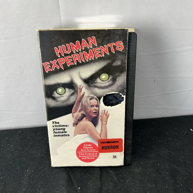 HUMAN EXPERIMENTS VHS Video 1979 cult classic horror VidAmerica READ £0.80 - PicClick UK