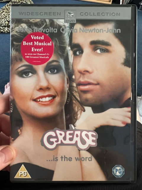 GREASE DVD (2002) John Travolta, plus lyric book £3.84 - PicClick UK