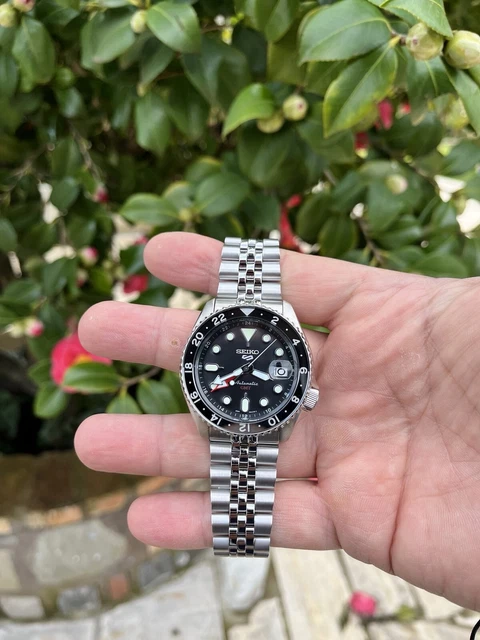 SEIKO 5 SPORTS gmt automatic ssk001k1 mens watch EUR 174,25 - PicClick DE
