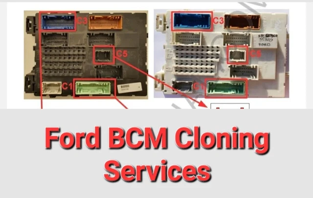 FORD BODY CONTROL Module Cloning Services BCM DV6T-14A073-** LAER Plug ...