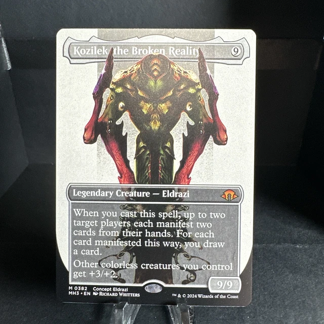 KOZILEK, LA RÉALITÉ brisée sans bordure Modern Horizons 3 MH3 MTG EUR ...