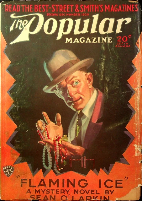 POPULAR MAGAZINE PULP Dec 1930 Vol. 102 #1 VG Low Grade $7.30 - PicClick