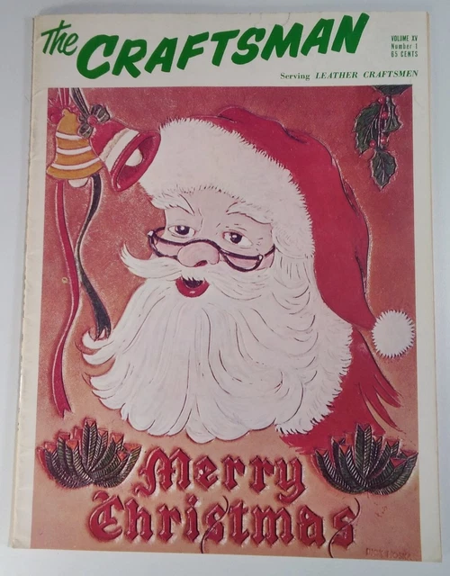 LEATHER CRAFTSMAN MAGAZINE Vintage 1970 Santa Patterns Rare £21.55 ...