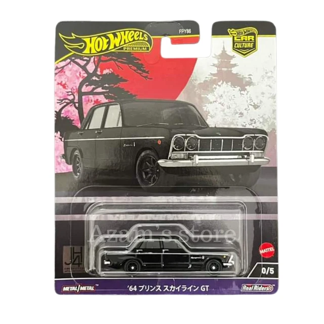 BLACK CHASE CAR - Hot Wheels Premium 2024 '64 Prince Skyline GT with Protector £92.10 - PicClick UK