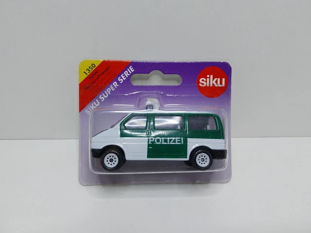 SIKU 1350 POLIZEI Mannschaftswagen VW Bus T4 Super Serie Modellauto OVP Neu EUR 9,95 - PicClick DE