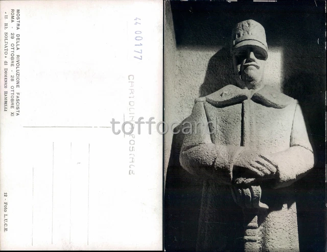 PROPAGANDA WW2 - Exhibition Fascist Revolution Rome 1933 - The Soldier ...