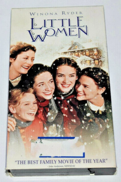 LITTLE WOMEN VHS 1995 Video Cassette Tape Winona Ryder Susan Sarandon £ ...