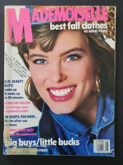 8/1986 MADEMOISELLE RENEE Simonsen STEPHANIE Seymour Ashley Richardson ...