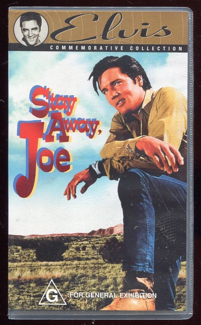 STAY AWAY JOE (Commemorative Collection) VHS Warner Home Video Elvis ...