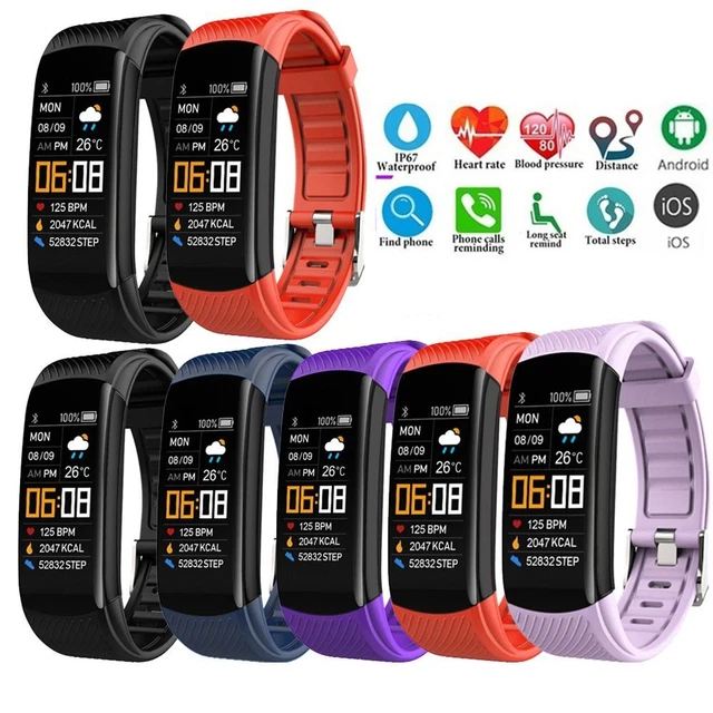 HEART RATE C5S Sport Smart Watch Smartwatch for Android IOS/Women Men £ ...