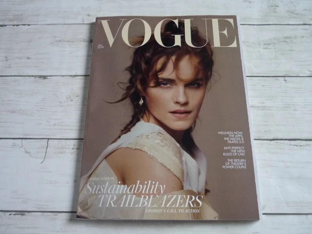 UK MAGAZINE NEW subscriber cover vogue JAN 2024 EMMA WATSON EUR 23,73 ...