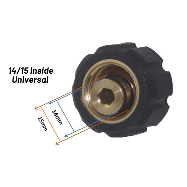 PRÁCTICO NUEVO ADAPTADOR Duradero Reemplazar a M22 Interior 14/15 Alta ...
