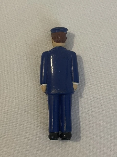 RETRO THOMAS THE Tank Engine Conductor Figure Model Plastic Post ...