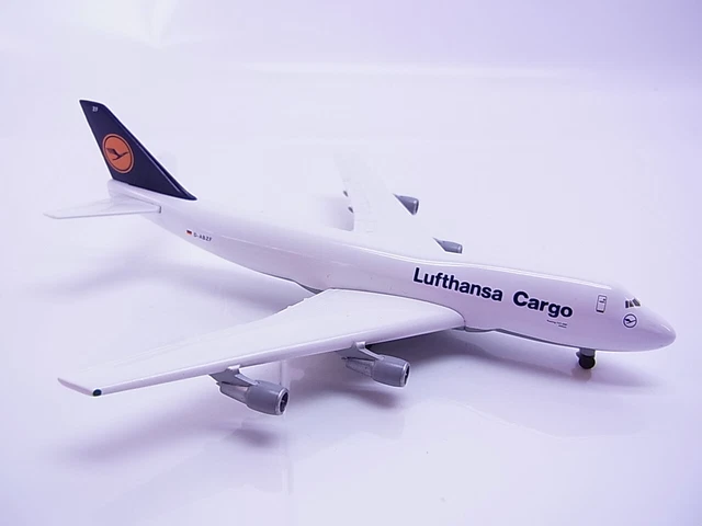 70507 | HERPA 516006 Lufthansa Cargo "Boeing 747-200F" modèle fini 1:500 dans son emballage d ...
