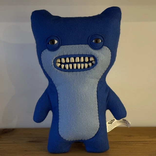 FUGGLER - AWKWARD Bear - Blue Felt - 12’ - Rare/HTF - Original Spin ...