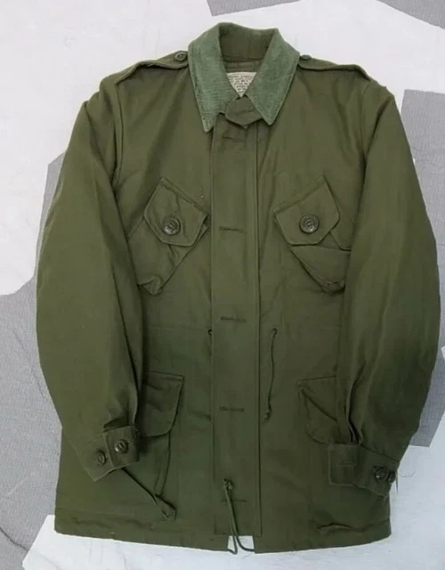 CANADIAN ARMY COMBAT Jacket With Linner $60.00 - PicClick CA