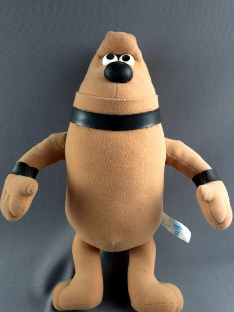 WALLACE & GROMIT Toy 15” Vintage 1989 Preston Dog Plush £18.99 ...