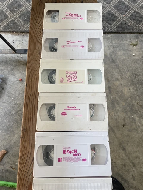 LOT DE CASSETTES VHS Barney EUR 111,85 - PicClick FR