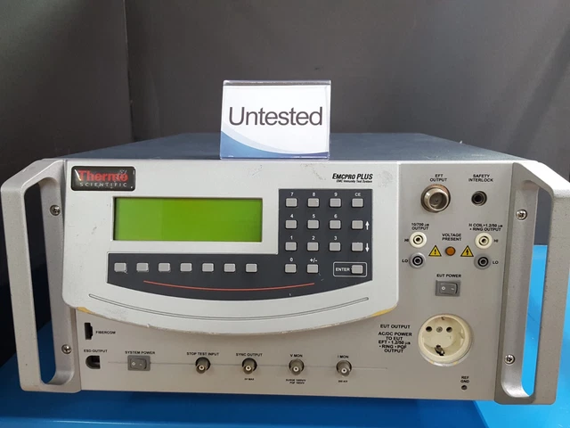 THERMO SCIENTIFIC_EMC PRO PLUS : EMC Immunity Test System FW v6.106 ...
