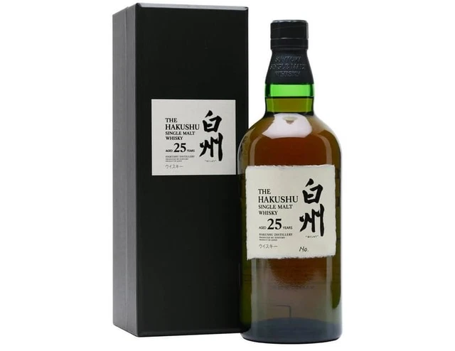 HAKUSHU 25YO SINGLE Malt Japanese Whisky 700ml $14,282.56 - PicClick AU